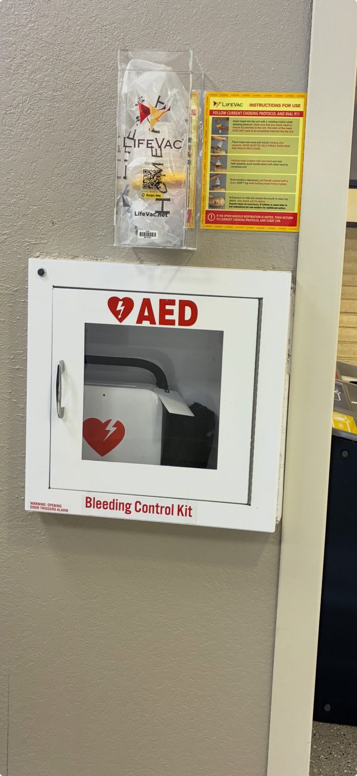 AEDs, Bleeding Control Kits, and Narcan (Naloxone) | EHS
